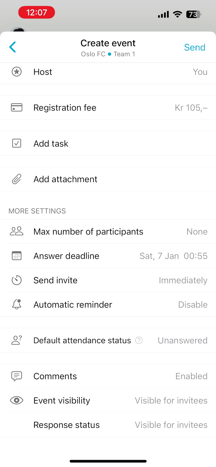 The #1 Event Organiser App | Spond