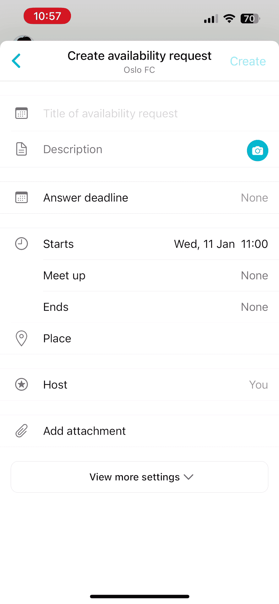 Team Availability App | Download Spond