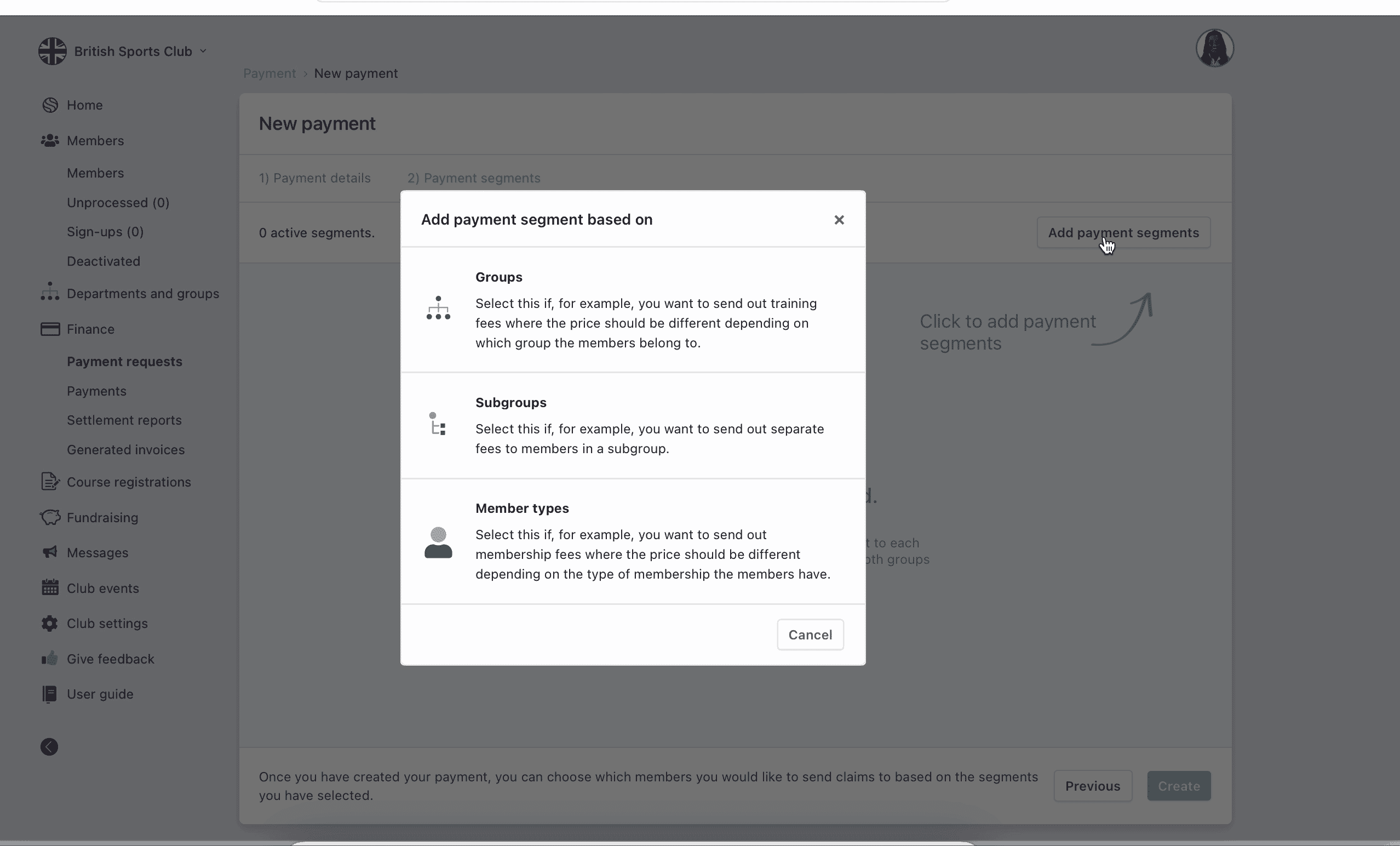 Club Payment Collection Software | Join Spond Club