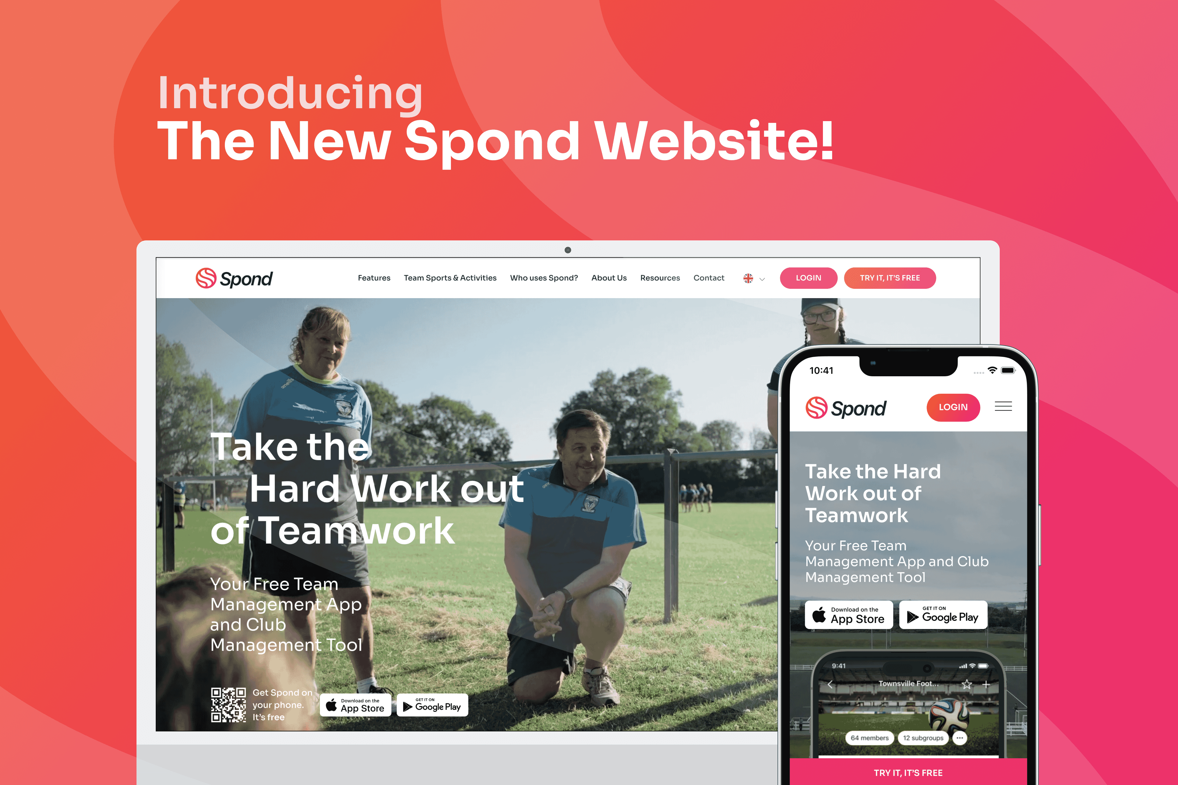 Spond team management app unveils new website | Spond