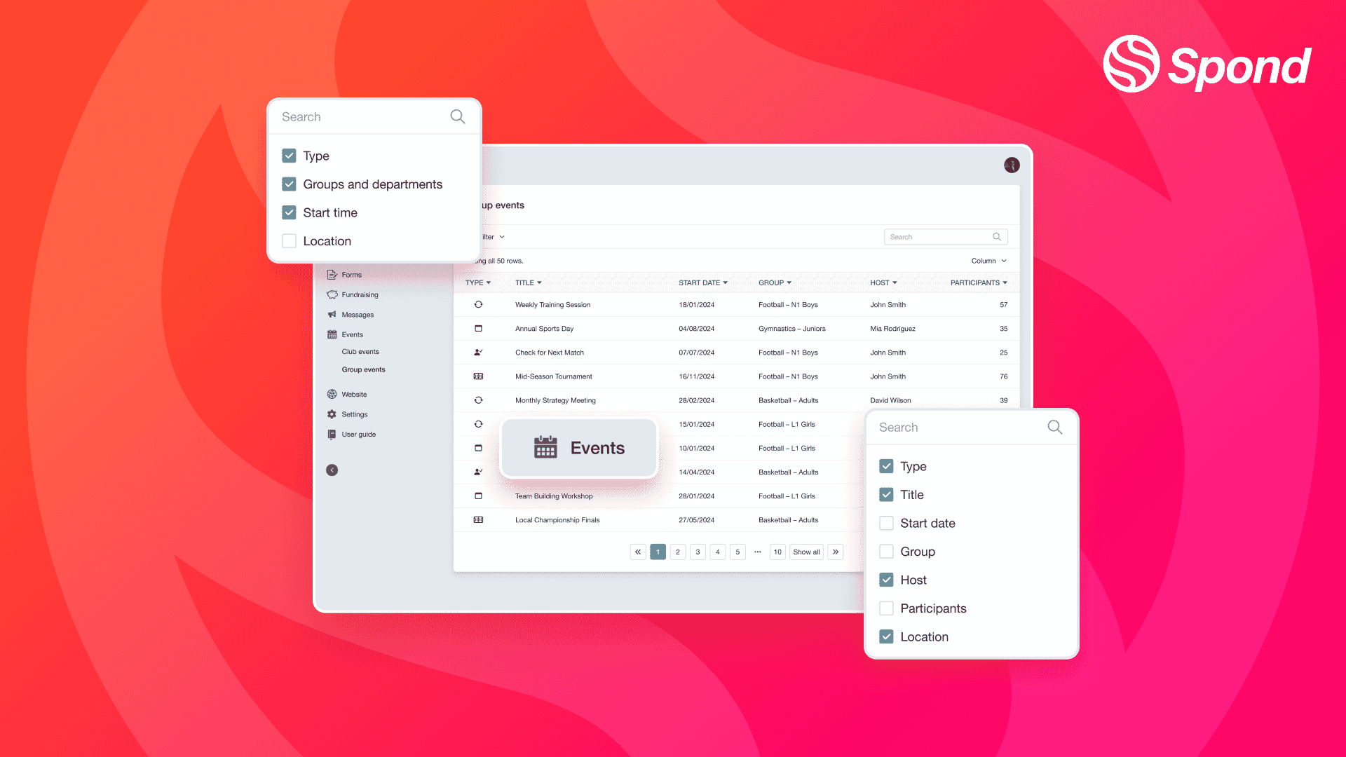 Streamline Group Events with Spond Club - New Feature Alert