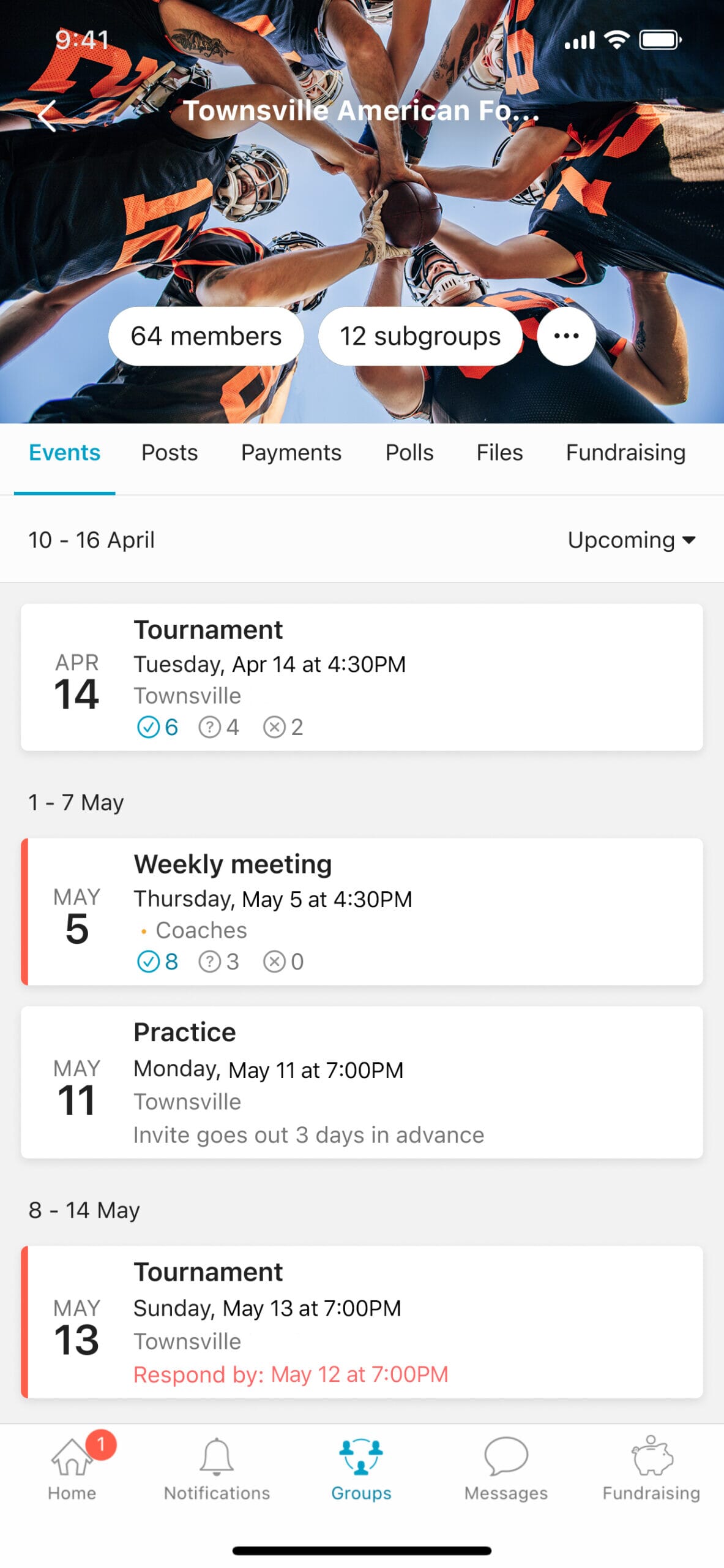Football Team App | Spond