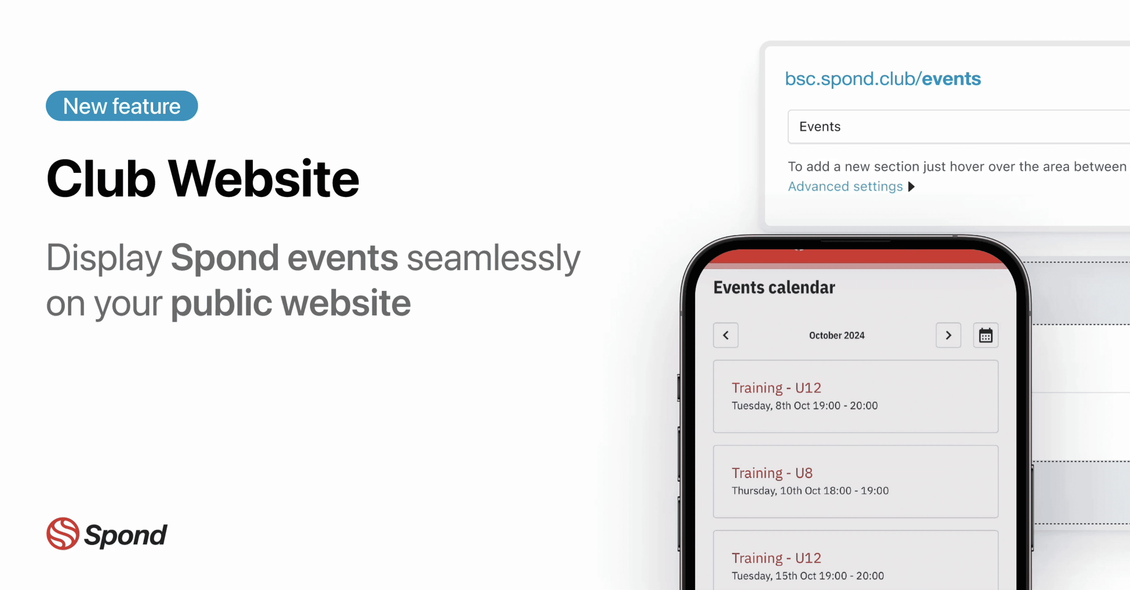 New Feature Alert: Club Website from Spond Just Got Even Better | Spond